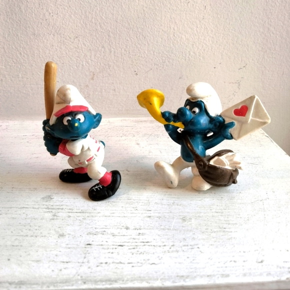Smurfs | Toys | Vintage 97s 1980s Smurf Figurines | Poshmark
